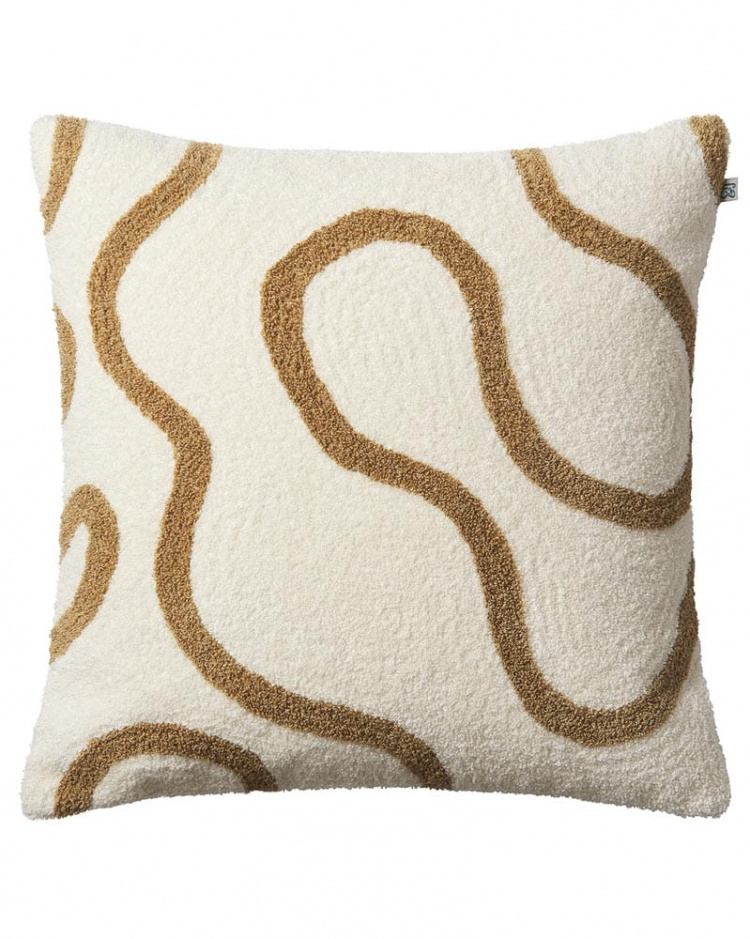 Kuddfodral i Bouclé - Swati - Vit/Beige | Beställ idag